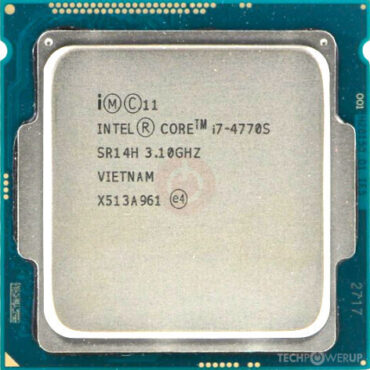 INTEL CORE I7 4TH GEN 4770 USED PROCESSOR ( 03 Month Warranty ) - Used ...