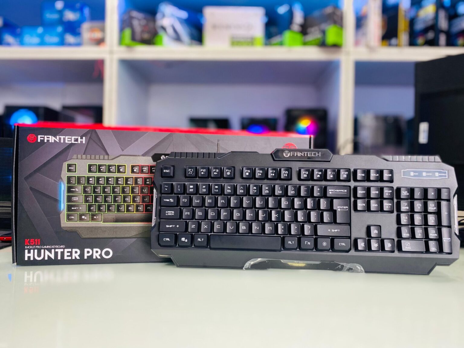 FANTECH K511 HUNTER PRO RGB BRAND NEW GAMING KEBOARD - MD Computers ...