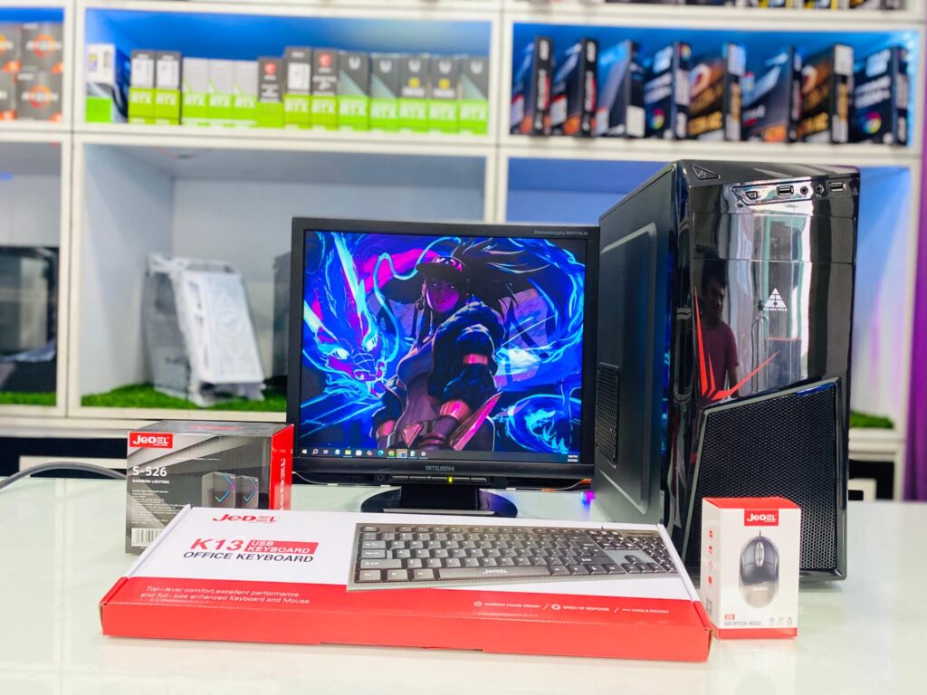 INTEL CORE I3 6TH GEN DESKTOP COMPUTER FULLSET WITH 17 INCH MONITOR ...