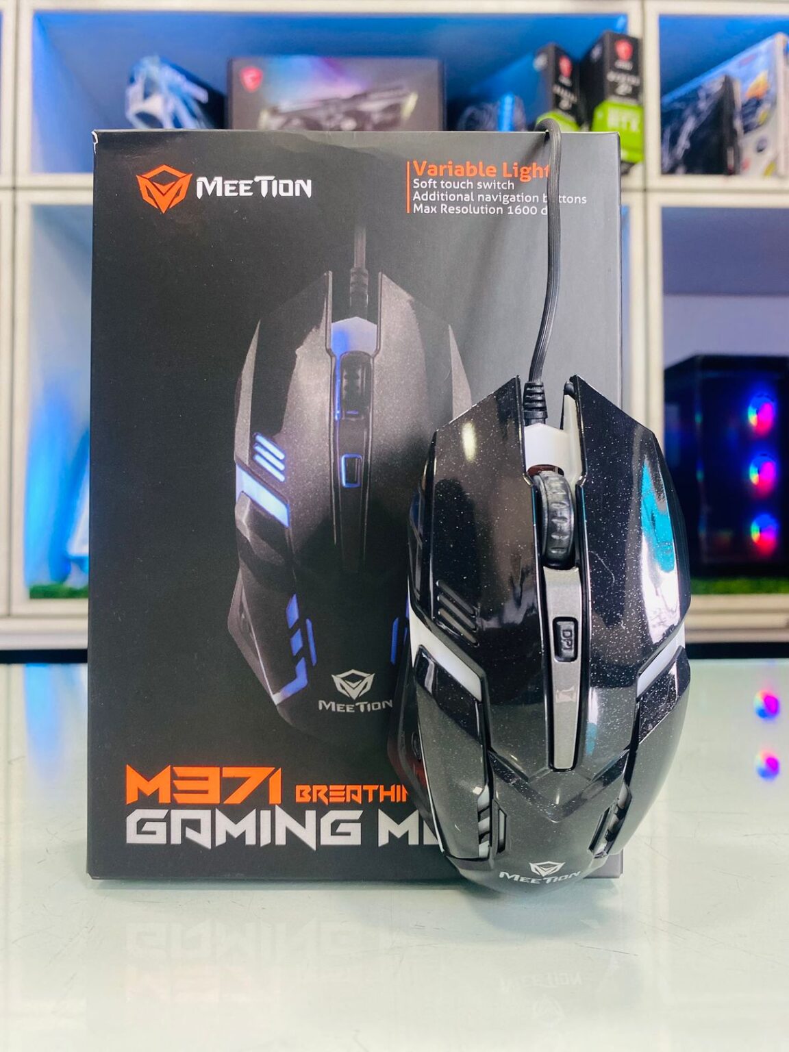 MEETION M371 BRAND NEW GAMING MOUSE - MD Computers - Used Computers ...