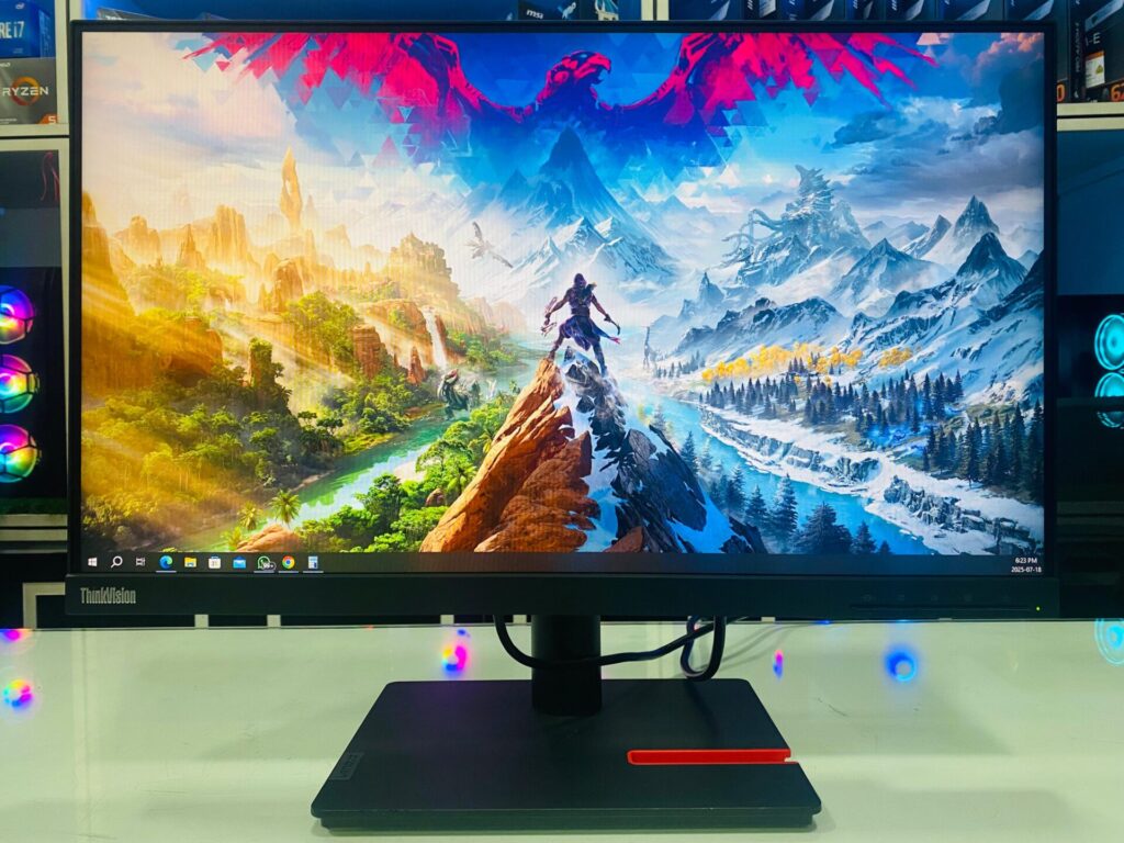 24 INCH LENOVO THINKVISION WIDE SCREEN FHD IPS USED MONITOR ( Without ...