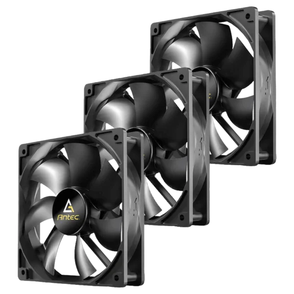 ANTEC N12 120MM BLACK FANS - 3 FAN KIT - MD Computers - Used Computers ...