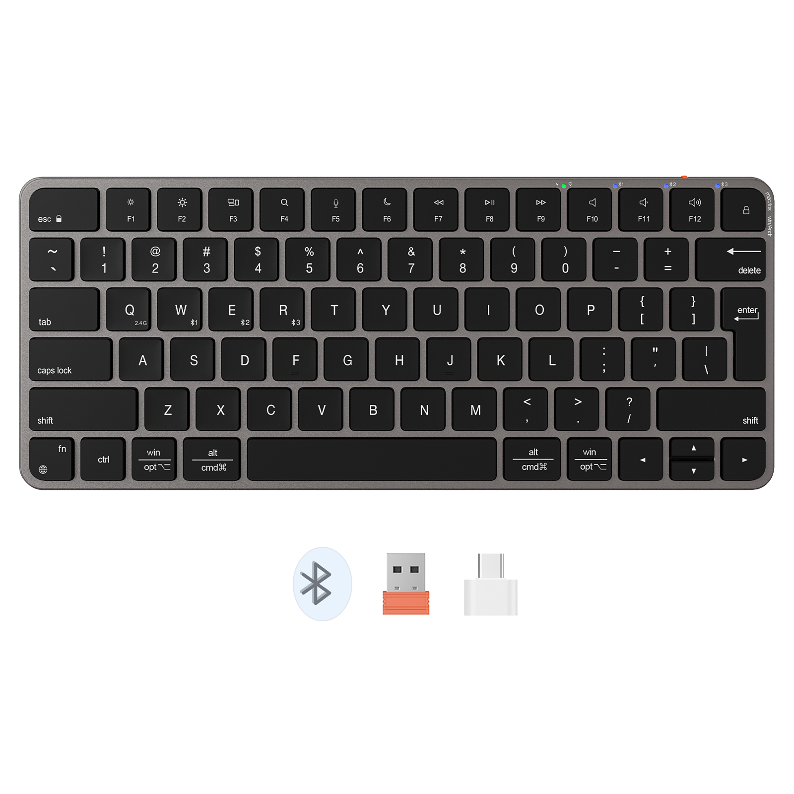 MEETION IKEY K210 WIRELESS BRAND NEW KEYBOARD - MD Computers - Used ...