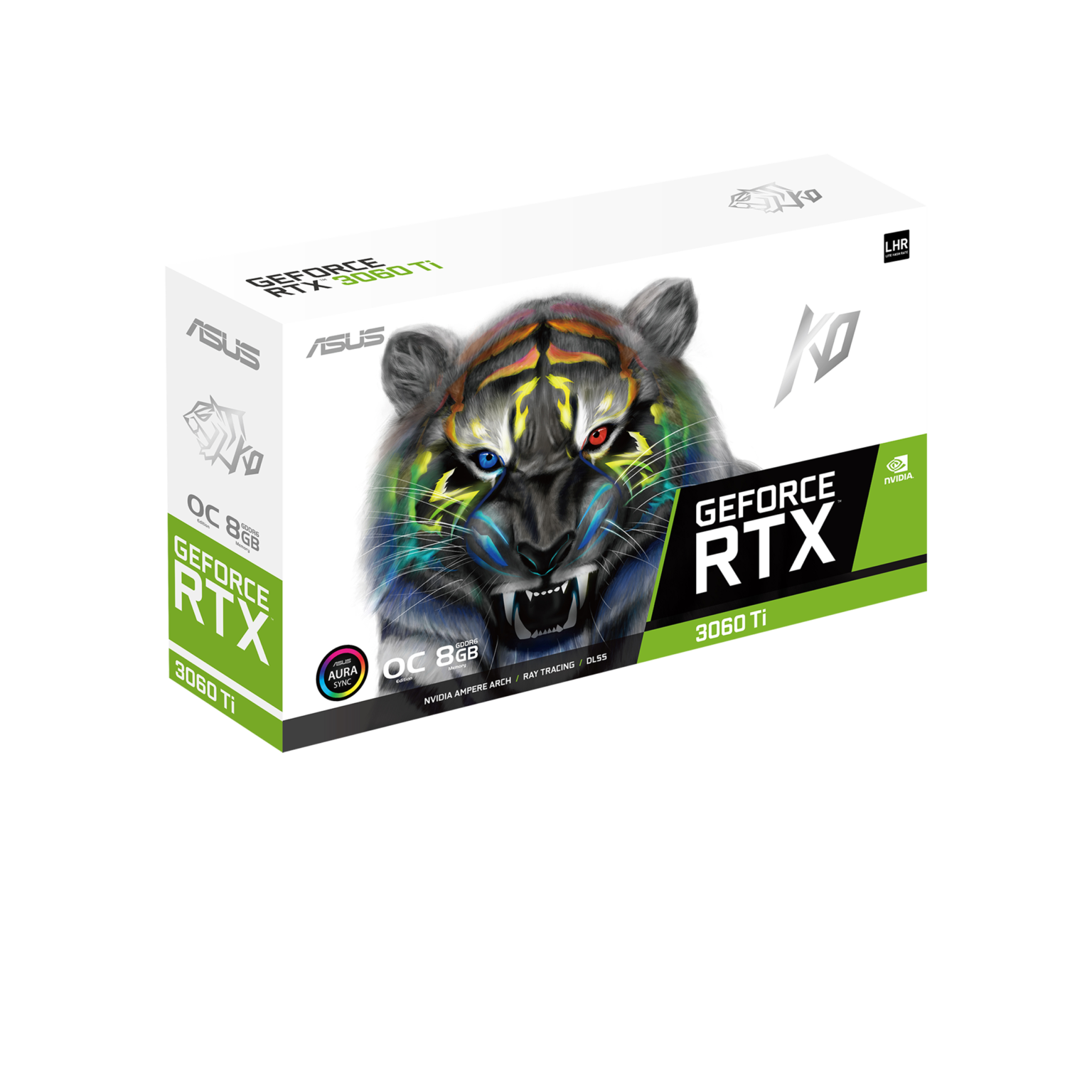 ASUS KO GEFORCE RTX™ 3060 TI V2 OC Edition 8GB GDDR6 BRAND NEW GRAPHICS ...